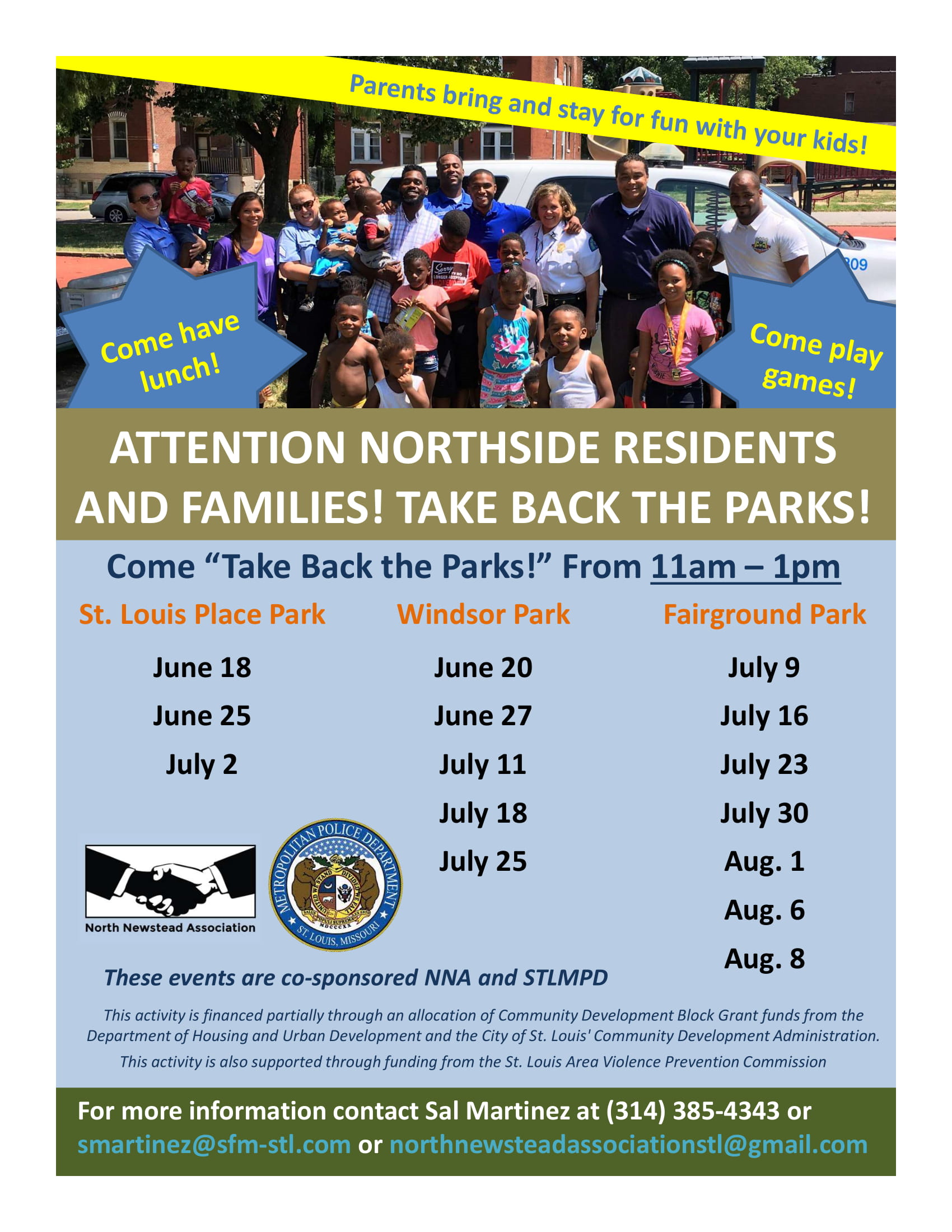 Take Back the Park Series – North Newstead Association